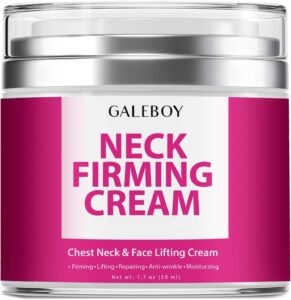 neck firming cream, anti-aging facial moisturizer with retinol & collagen, neck cream, double chin reducer cream, skin tightening cream for neck face