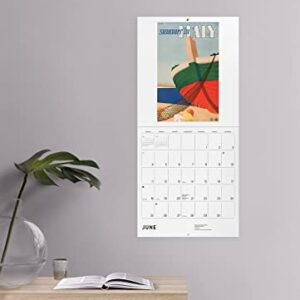 Italy: Vintage Travel Posters 2023 Wall Calendar