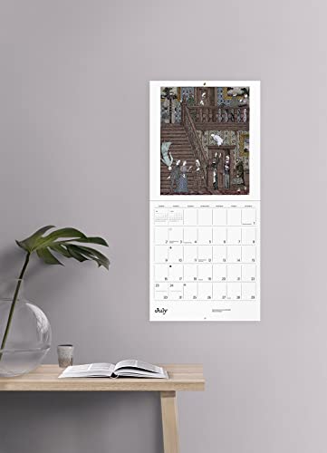 Edward Gorey 2023 Wall Calendar