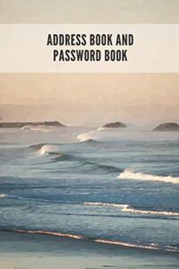 address book and password book: contact address book alphabetical organizer logbook record name phone numbers email birthday website password logins information journal notebook (volume 20)