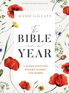 the bible in a year - bible study book: a guided scripture reading journey for women