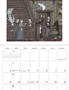 Edward Gorey 2023 Wall Calendar