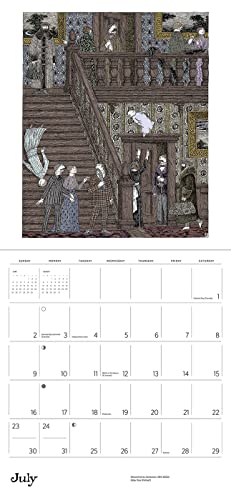 Edward Gorey 2023 Wall Calendar