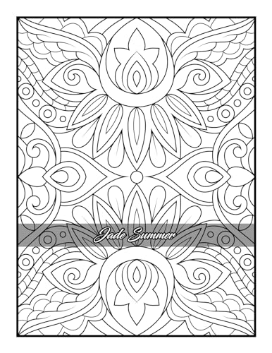 100 Amazing Patterns: An Adult Coloring Book with Fun, Easy, and Relaxing Coloring Pages