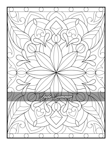 100 Amazing Patterns: An Adult Coloring Book with Fun, Easy, and Relaxing Coloring Pages