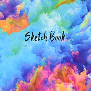 Sketch Book: Notebook for Drawing, Writing, Painting, Sketching or Doodling, 120 Pages, 8.5x11 (Premium Abstract Cover vol.4)