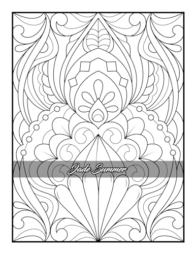 100 Amazing Patterns: An Adult Coloring Book with Fun, Easy, and Relaxing Coloring Pages