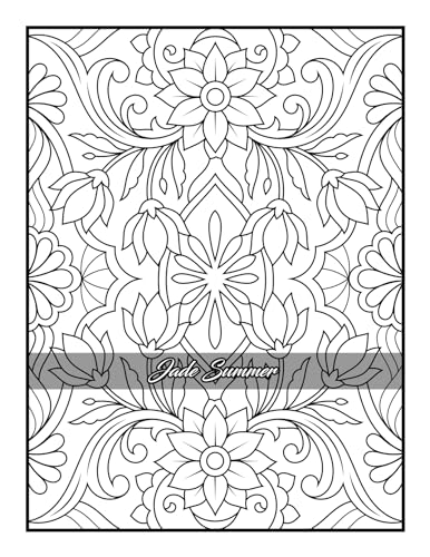 100 Amazing Patterns: An Adult Coloring Book with Fun, Easy, and Relaxing Coloring Pages