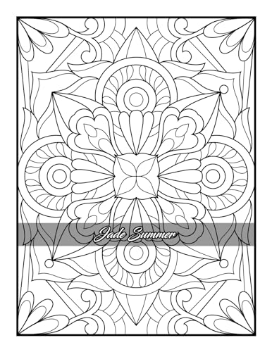 100 Amazing Patterns: An Adult Coloring Book with Fun, Easy, and Relaxing Coloring Pages