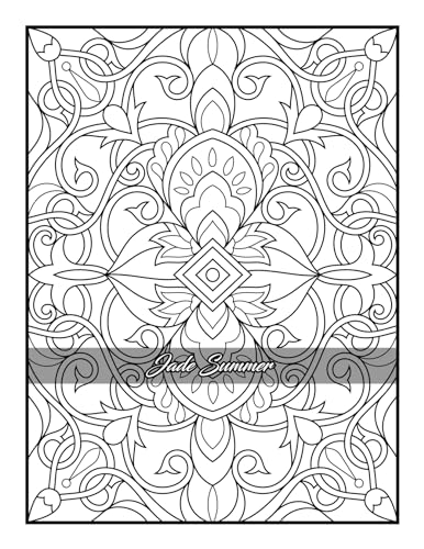 100 Amazing Patterns: An Adult Coloring Book with Fun, Easy, and Relaxing Coloring Pages