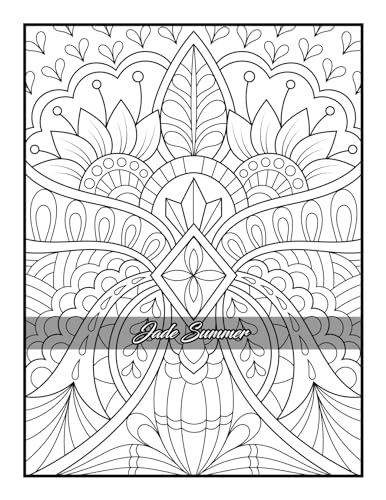 100 Amazing Patterns: An Adult Coloring Book with Fun, Easy, and Relaxing Coloring Pages