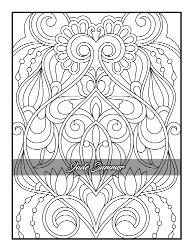 100 Amazing Patterns: An Adult Coloring Book with Fun, Easy, and Relaxing Coloring Pages