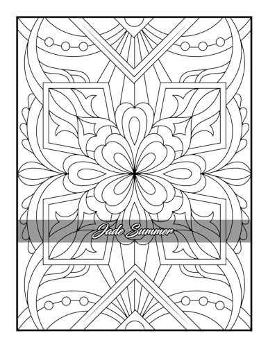 100 Amazing Patterns: An Adult Coloring Book with Fun, Easy, and Relaxing Coloring Pages