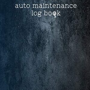 Auto: Log Book for Automobile, Vehicle Maintenance, Service, and Repairs. Features 110 pages 8.5" X 11" size to journal and record your vehicles ... Cars, Trucks, Personal & Commercial Vehicles.