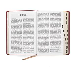 NASB Super Giant Print Reference Bible, Burgundy LeatherTouch, Indexed