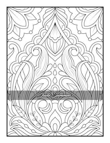 100 Amazing Patterns: An Adult Coloring Book with Fun, Easy, and Relaxing Coloring Pages