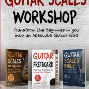 Guitar Scales Workshop: 3 in 1 How To Solo Like a Guitar God Even If You Don’t Know Where to Start + A Simple Way to Create Your Very First Solo (Guitar Scales Mastery)