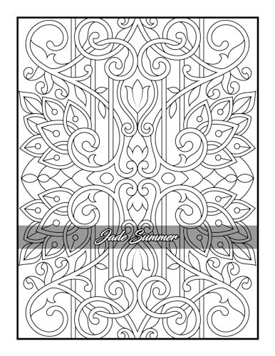 100 Amazing Patterns: An Adult Coloring Book with Fun, Easy, and Relaxing Coloring Pages