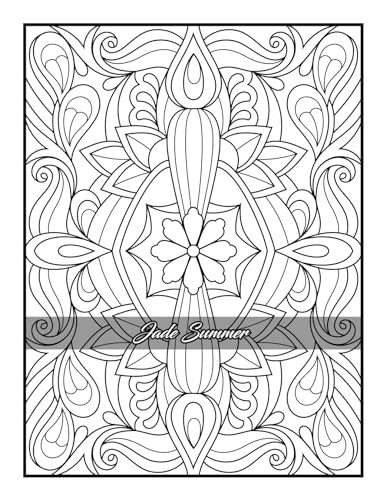 100 Amazing Patterns: An Adult Coloring Book with Fun, Easy, and Relaxing Coloring Pages