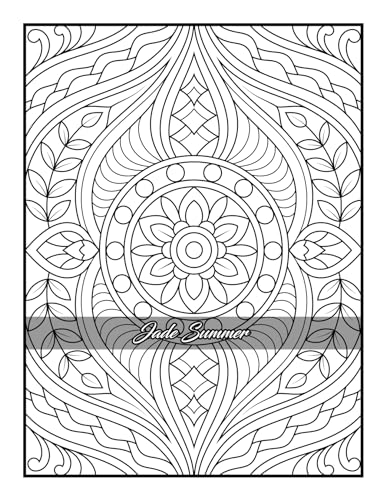 100 Amazing Patterns: An Adult Coloring Book with Fun, Easy, and Relaxing Coloring Pages