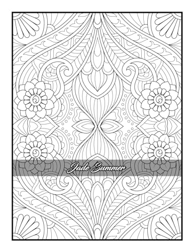 100 Amazing Patterns: An Adult Coloring Book with Fun, Easy, and Relaxing Coloring Pages