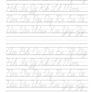 Cursive Handwriting Workbook For Kids: Cursive for beginners workbook. Cursive letter tracing book. Cursive writing practice book to learn writing in cursive