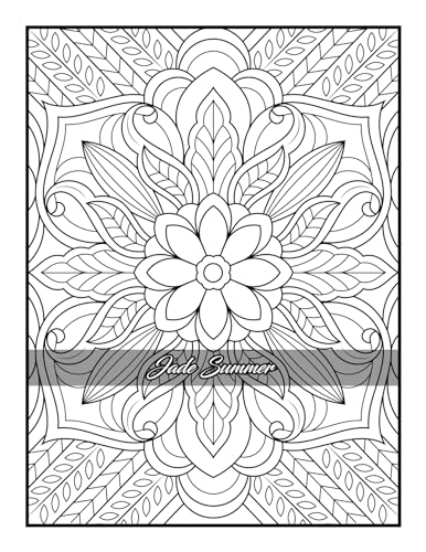 100 Amazing Patterns: An Adult Coloring Book with Fun, Easy, and Relaxing Coloring Pages