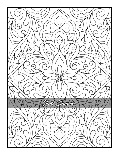 100 Amazing Patterns: An Adult Coloring Book with Fun, Easy, and Relaxing Coloring Pages