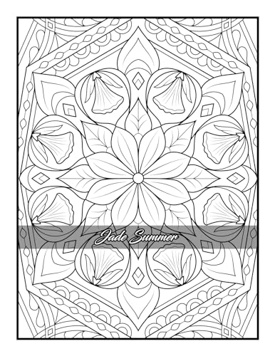 100 Amazing Patterns: An Adult Coloring Book with Fun, Easy, and Relaxing Coloring Pages