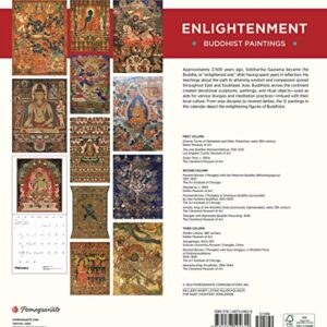 Enlightenment: Buddhist Paintings 2023 Wall Calendar