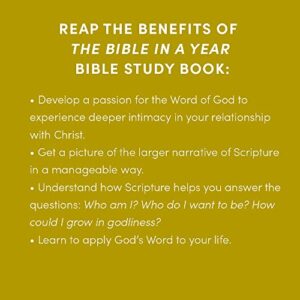 The Bible in a Year - Bible Study Book: A Guided Scripture Reading Journey for Women