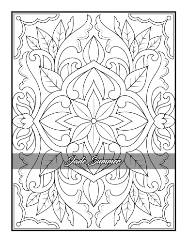 100 Amazing Patterns: An Adult Coloring Book with Fun, Easy, and Relaxing Coloring Pages