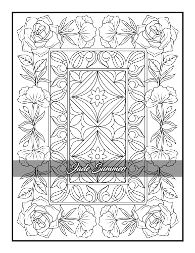 100 Amazing Patterns: An Adult Coloring Book with Fun, Easy, and Relaxing Coloring Pages