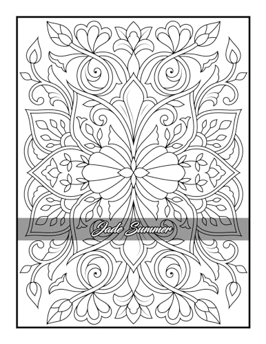 100 Amazing Patterns: An Adult Coloring Book with Fun, Easy, and Relaxing Coloring Pages