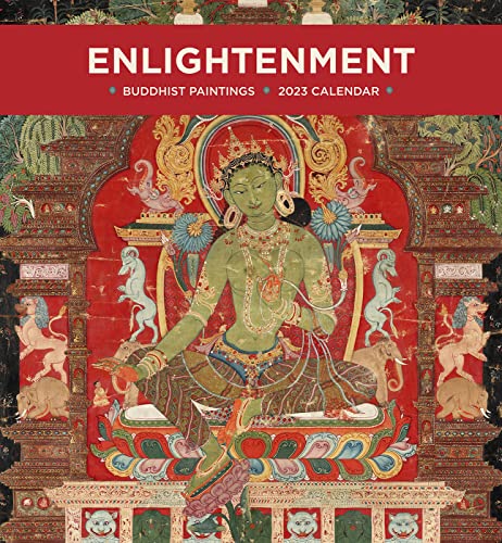 Enlightenment: Buddhist Paintings 2023 Wall Calendar