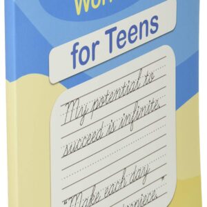 Cursive Handwriting Workbook for Teens: A cursive writing practice workbook for young adults and teens