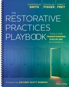 the restorative practices playbook: tools for transforming discipline in schools