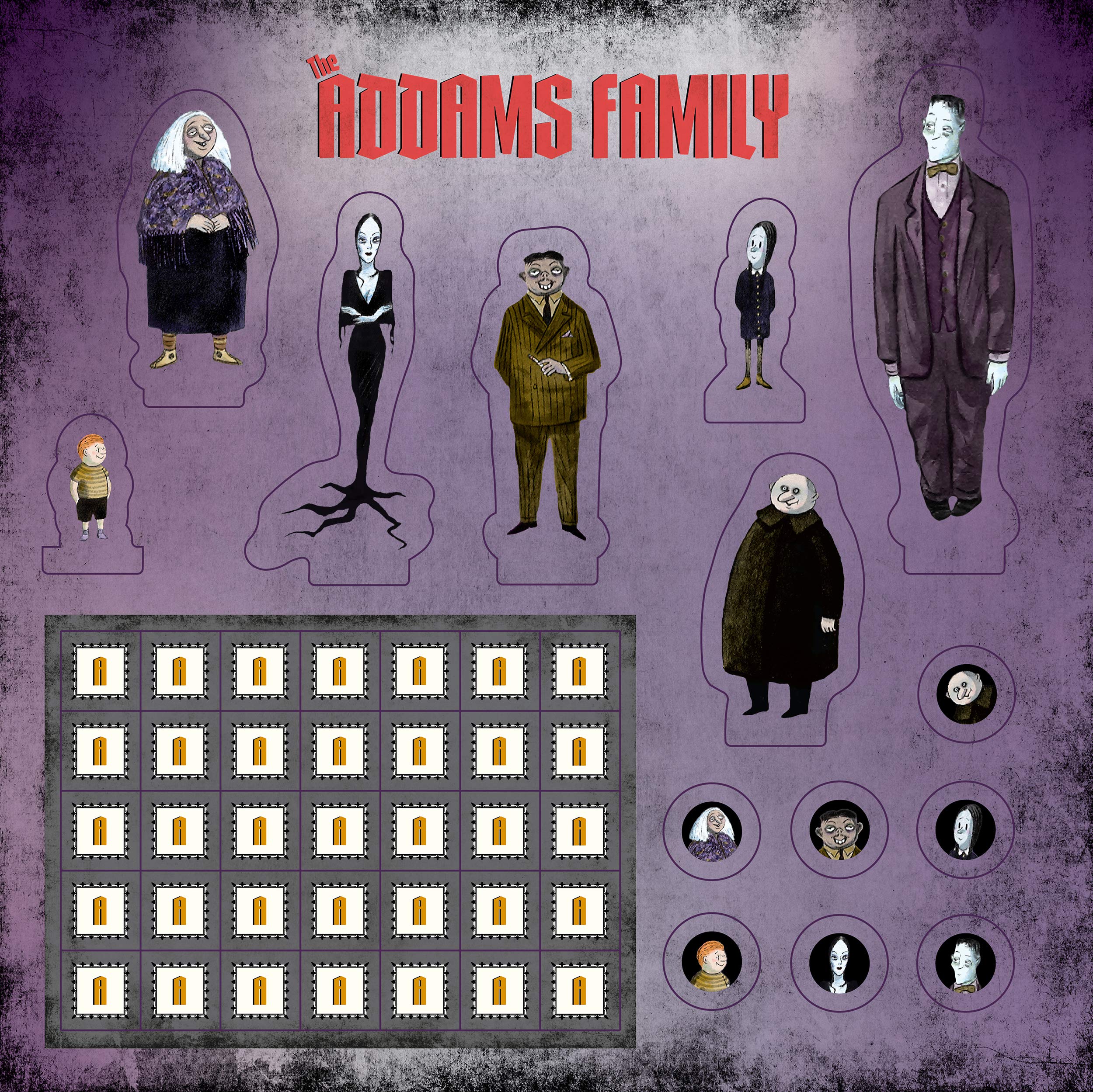 The Addams Family: A Delightfully Frightful Creepy Board Game