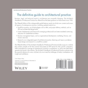 The Architect's Handbook of Professional Practice