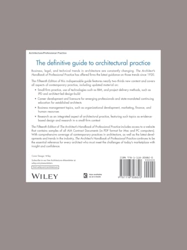 The Architect's Handbook of Professional Practice