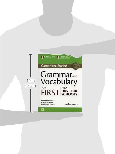 Grammar and Vocabulary for First and First for Schools Book with Answers and Audio (Cambridge Grammar for Exams)