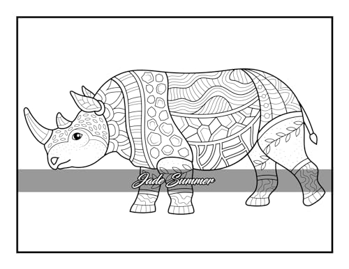 100 Animals: An Adult Coloring Book with Lions, Elephants, Owls, Horses, Dogs, Cats, and Many More!