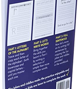 Handwriting Workbook for Kids: 3-in-1 Writing Practice Book to Master Letters, Words & Sentences