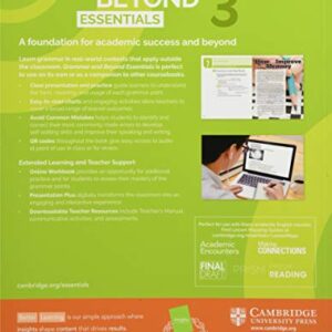 Grammar and Beyond Essentials Level 3 Student's Book with Online Workbook