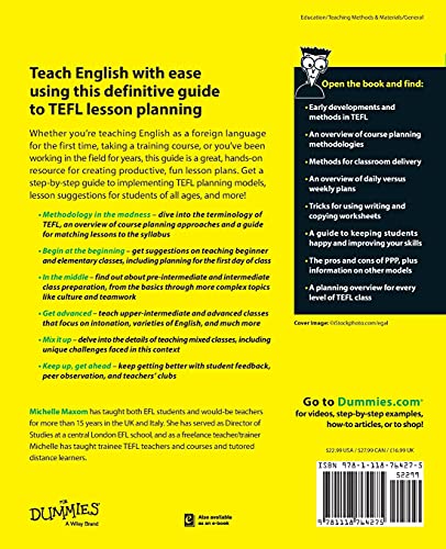 TEFL Lesson Plans For Dummies