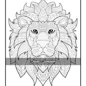 100 Animals: An Adult Coloring Book with Lions, Elephants, Owls, Horses, Dogs, Cats, and Many More!