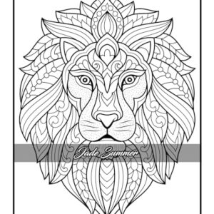 100 Animals: An Adult Coloring Book with Lions, Elephants, Owls, Horses, Dogs, Cats, and Many More!