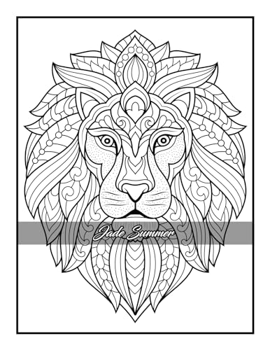 100 Animals: An Adult Coloring Book with Lions, Elephants, Owls, Horses, Dogs, Cats, and Many More!