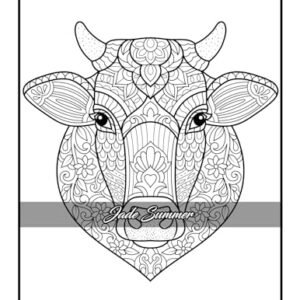 100 Animals: An Adult Coloring Book with Lions, Elephants, Owls, Horses, Dogs, Cats, and Many More!