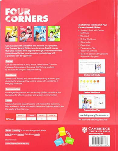 Four Corners Level 2 Super Value Pack (Full Contact with Self-study and Online Workbook)